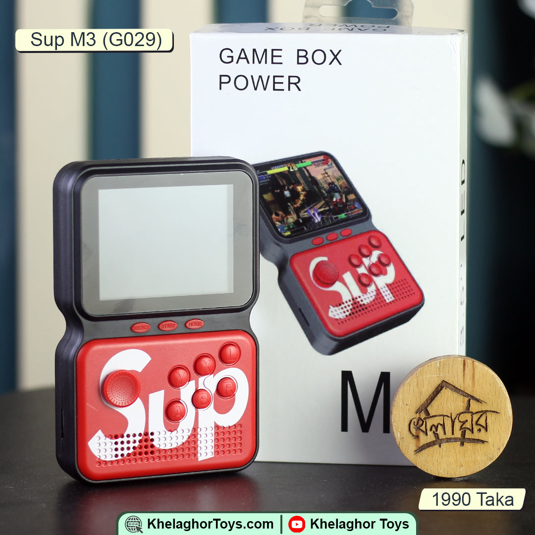 Sup M3 Video Games Consoles Retro Classic 900 Games – Khelaghor Toys